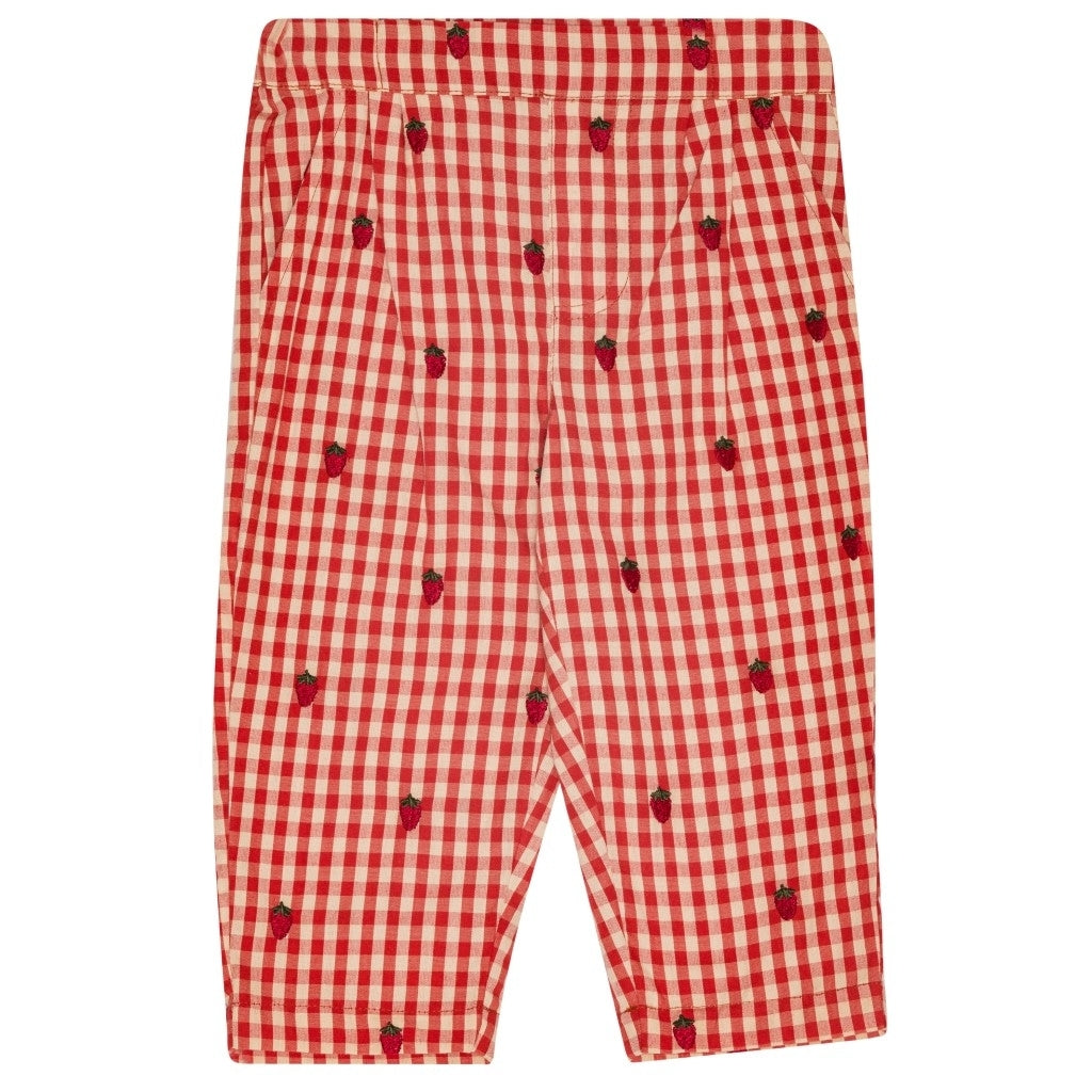 FLOESS Molly Pants - Berry Gingham – enjoykidsus